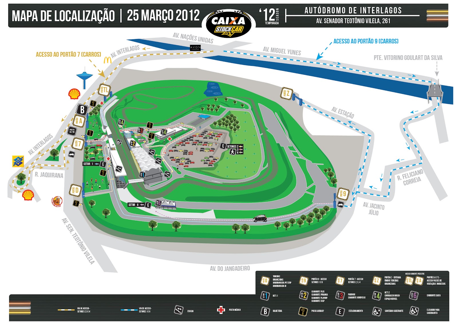 Stock Car – Autódromo de Interlagos – SP – Citimaps